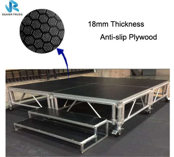 Customized Stage Podium - Easy Install & Adjustable Height
