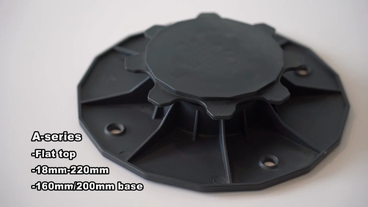 Flat Head Plastic Based Joist Pedestal Floor Support Floor Flooring Xf ...