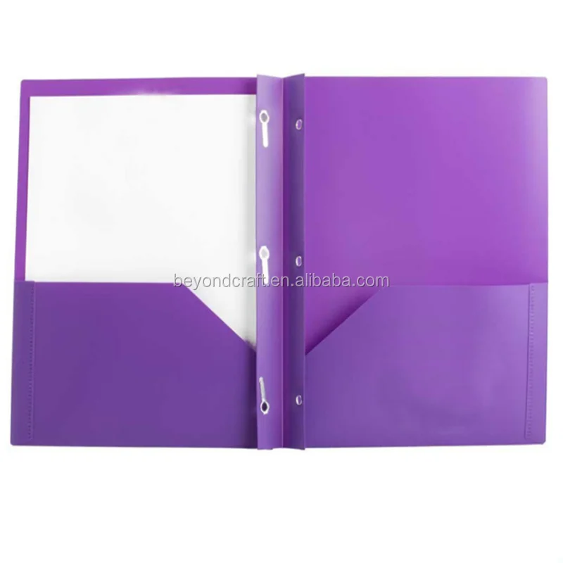 Us Letter Size Poly Portfolio Plastic Folder Pp File Documents Holder ...