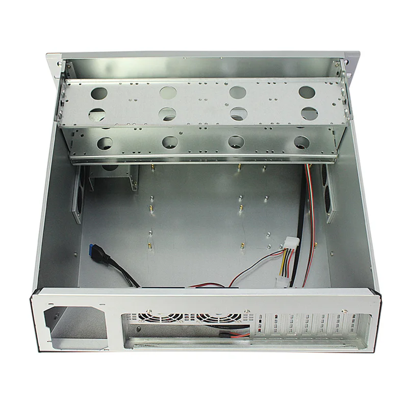 Aluminum Panel 19 Inch Rack Case - Support 12*3.5" HDD