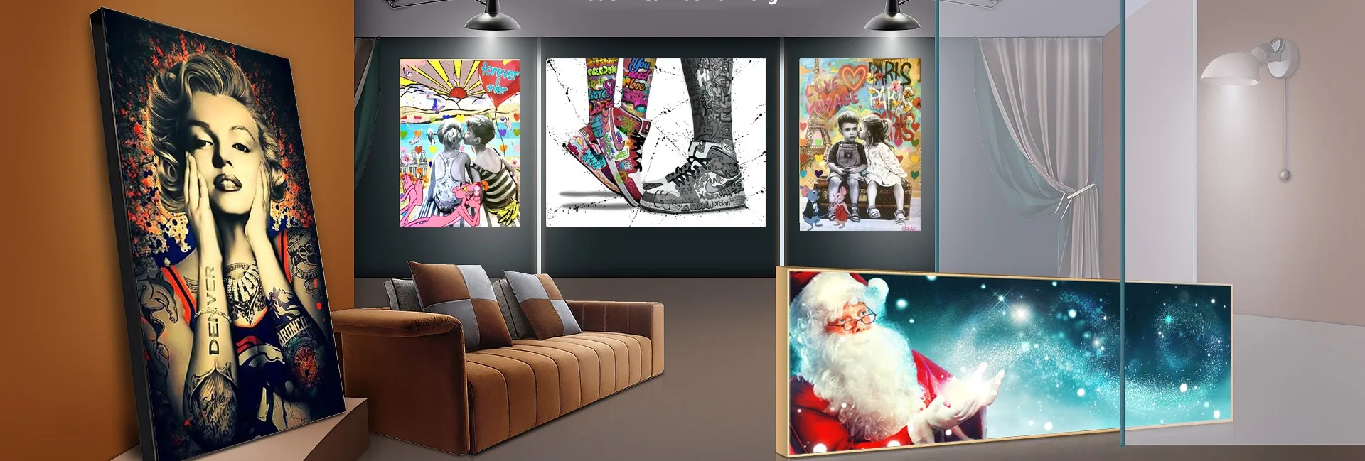 Yiwu City Manluo Trade Co., Ltd. - Canvas Painting, Canvas wooden painting