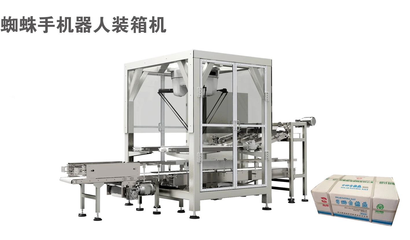 Automatic Delta Robot Pick and Place Biscuits Bags Carton Packer