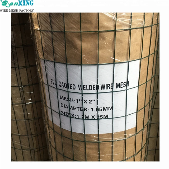 Anping Factory Price PVC Coated Welded Wire Mesh for Bird Rabbit Cage