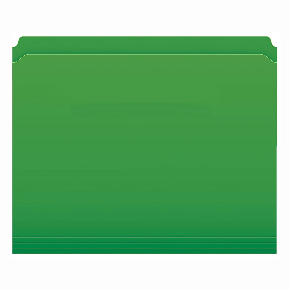 Office Stationery 100pcs/box Straight Cut Letter Size Green Color 11 Pt ...