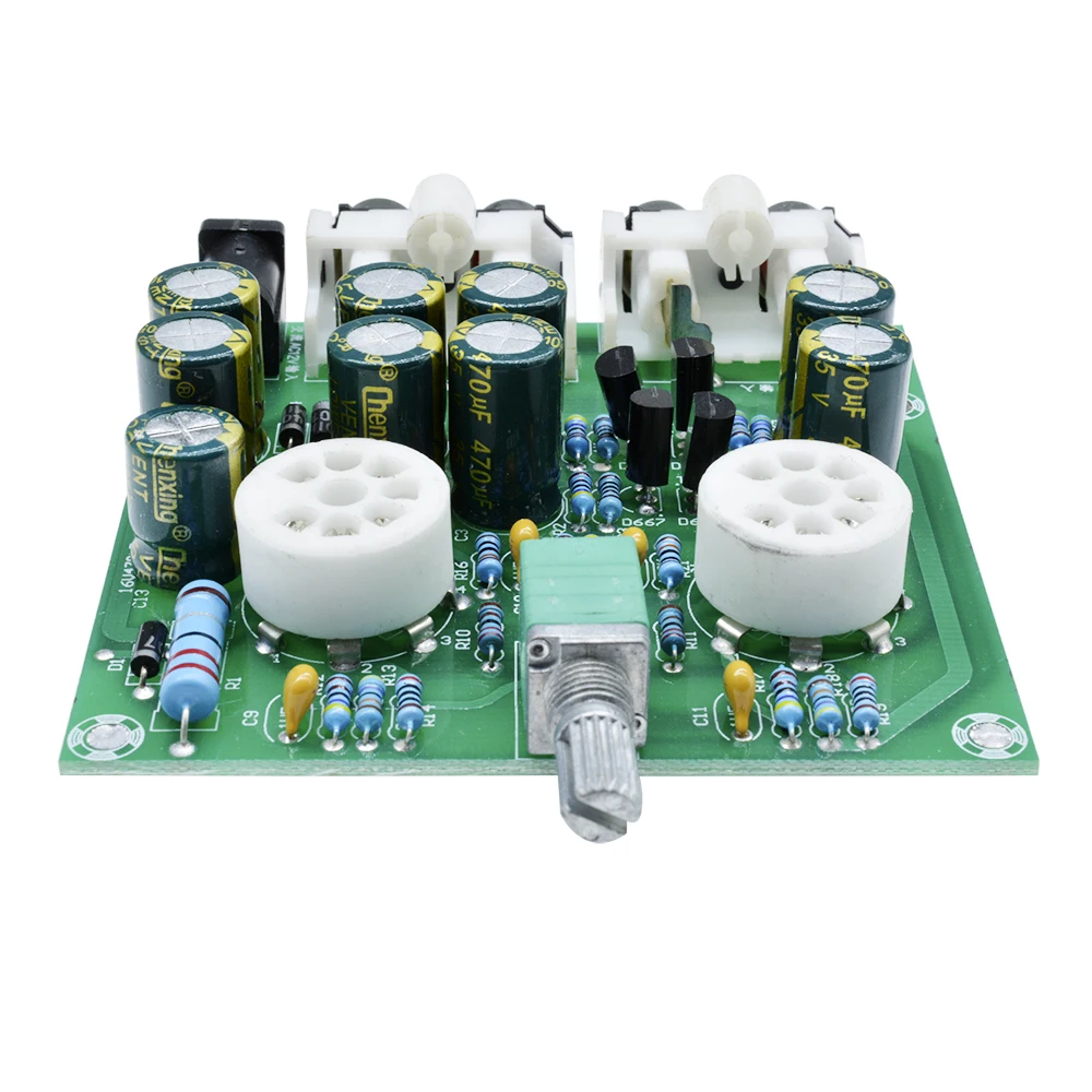 Fever 6j1 Tube Preamp Amplifier Preamplifier Board Pre-amp Headphone ...