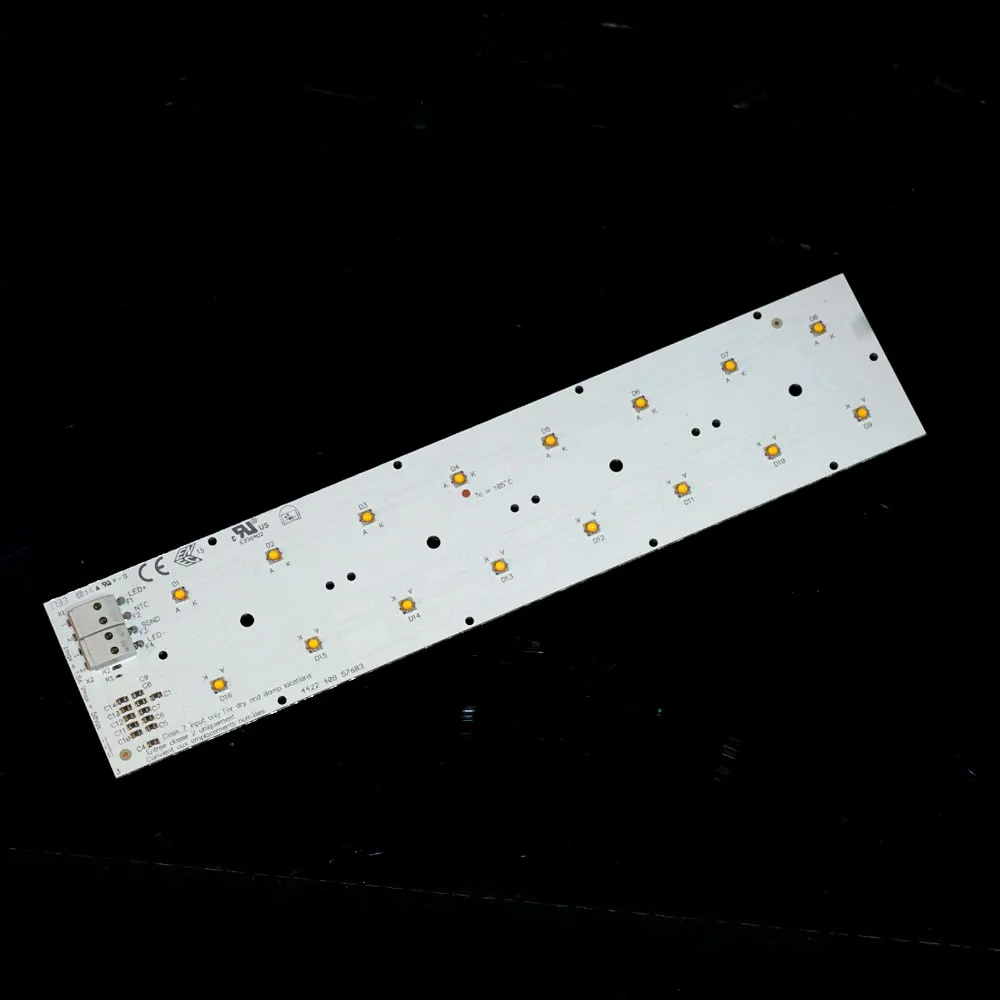 ZHAGA Aluminum Mcpcb 223X49 with SMD3535 LED Streetlight Module