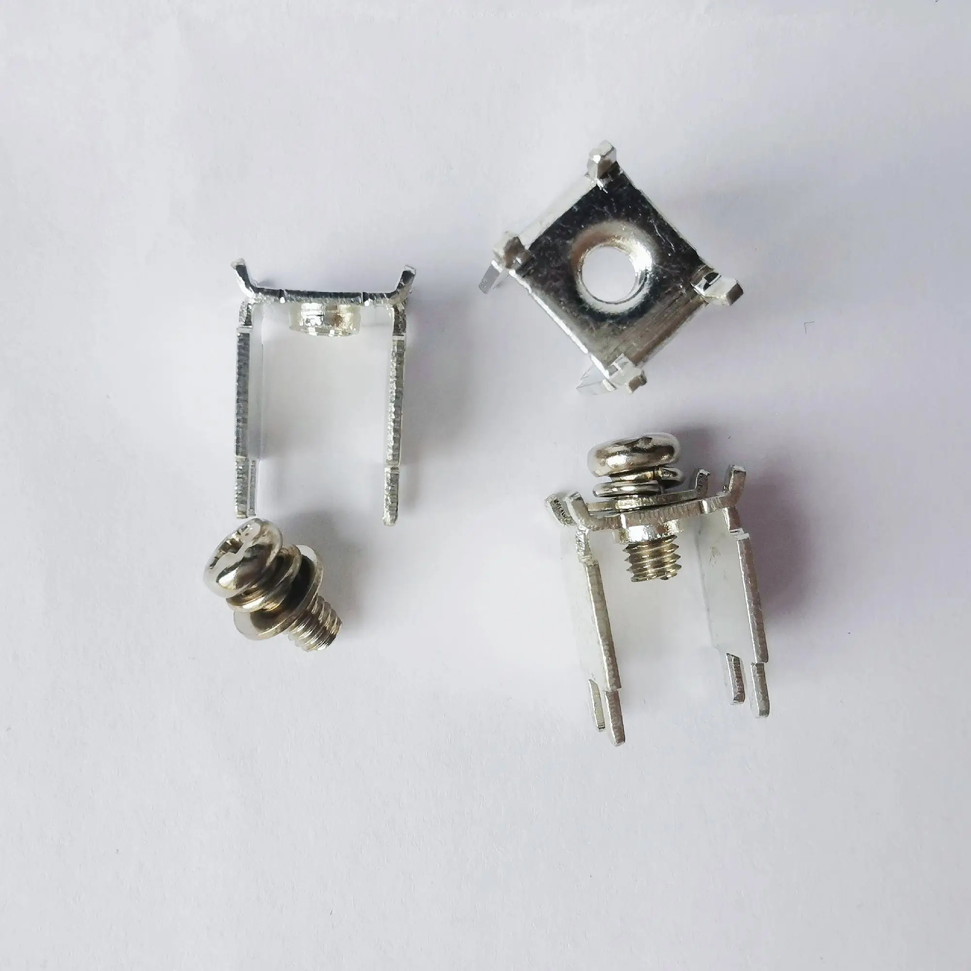 HD M4 PCB Welding Terminal Brass Tin-Plated - 1000pcs/bag