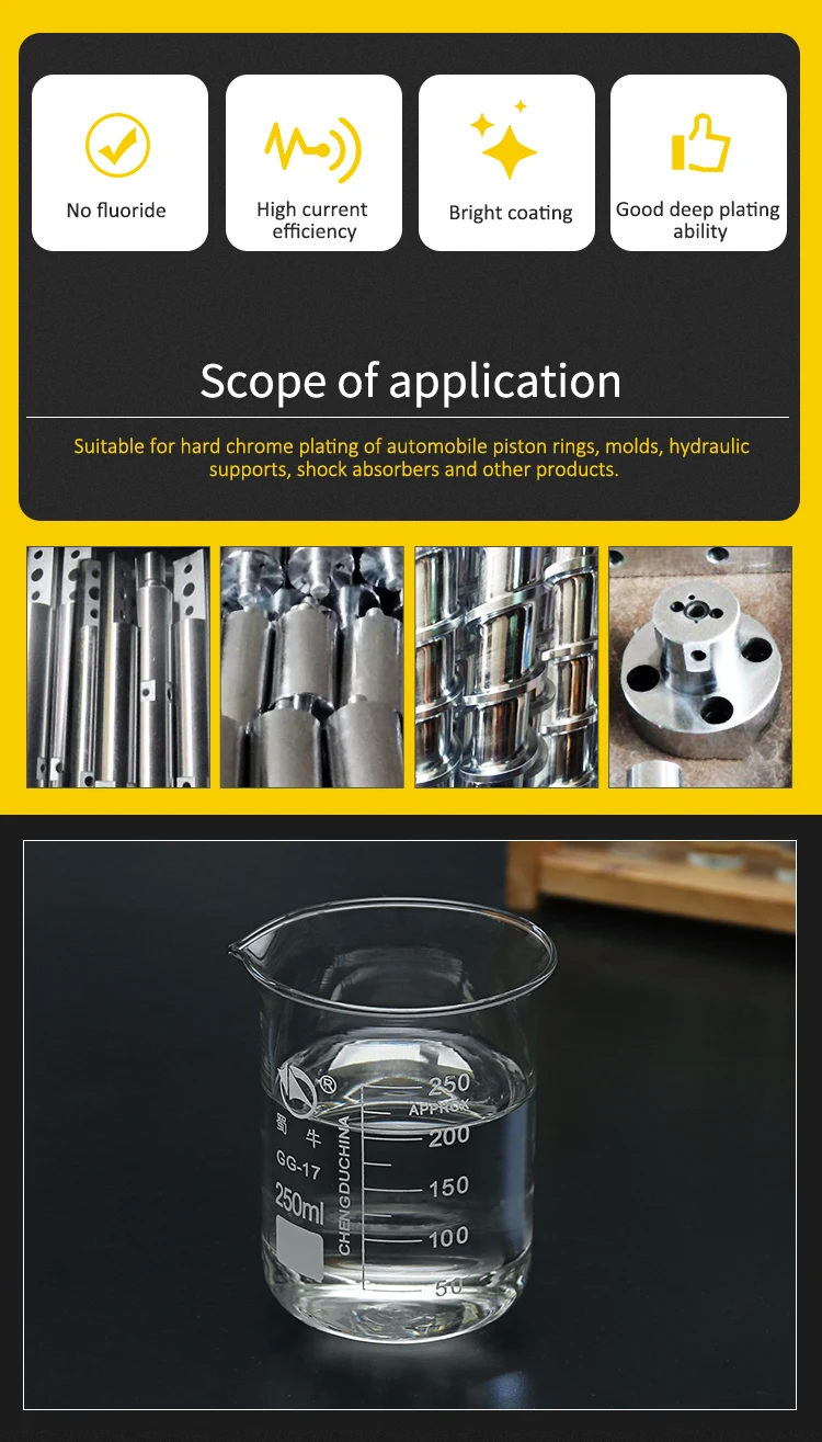 Chromium Plating Cr-2 Hard Chromium Additive With High Efficiency And ...