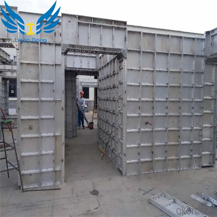 Easily Assembled Aluminum Formwork for Building Construction