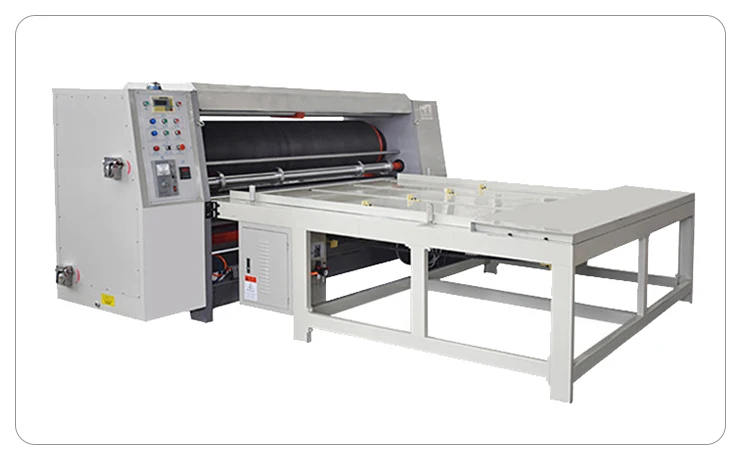 Corrugated Cardboard Rotary Die Cutter Machine For Carton - Buy Semi ...