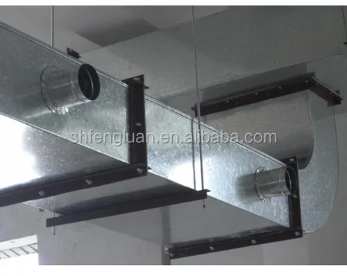 Durable HVAC Ducts - Galvanized Steel Rectangular Ducts