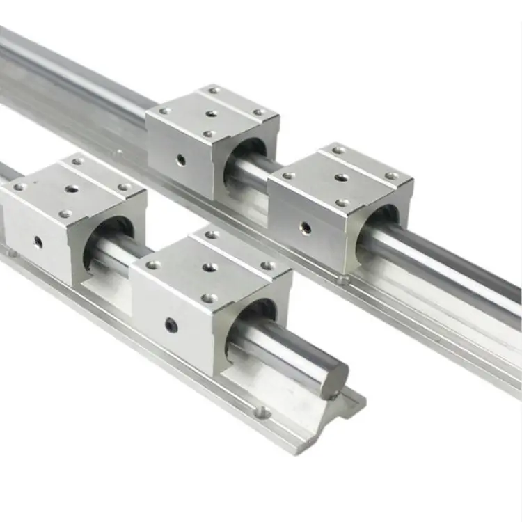 Aluminum Linear Motion Guide Rail Round Linear Support Rail Linear ...