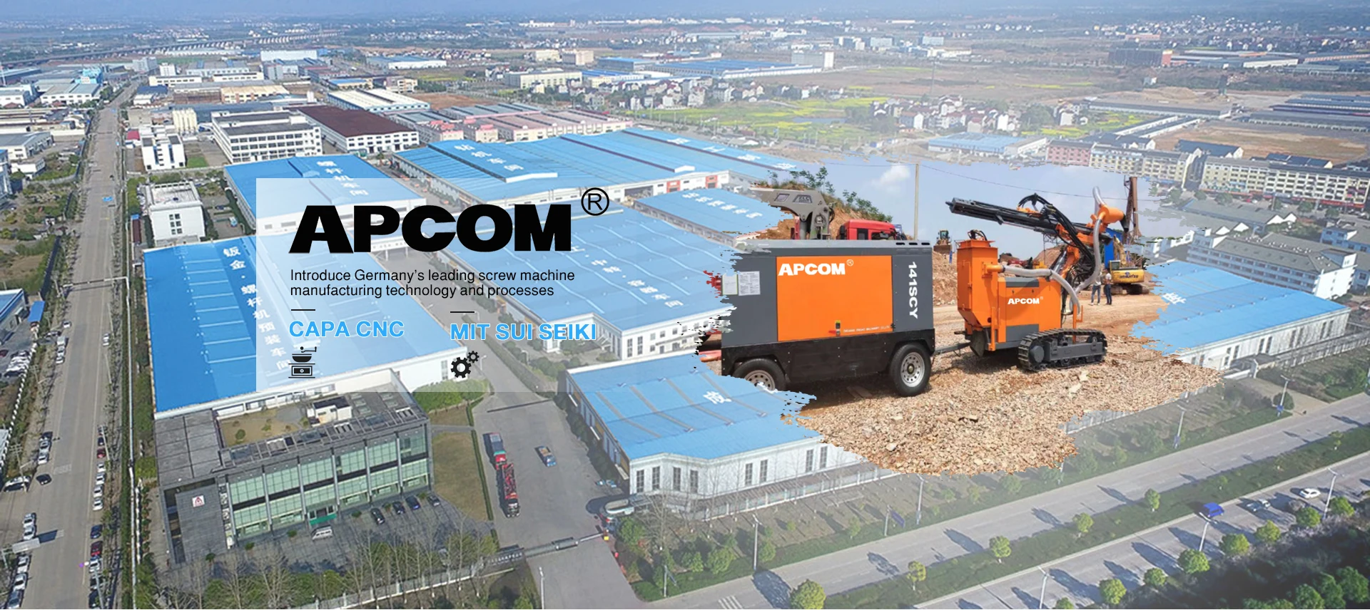 Shanghai APCOM Compressor Machine Co., Ltd. - Screw Air Compressor ...