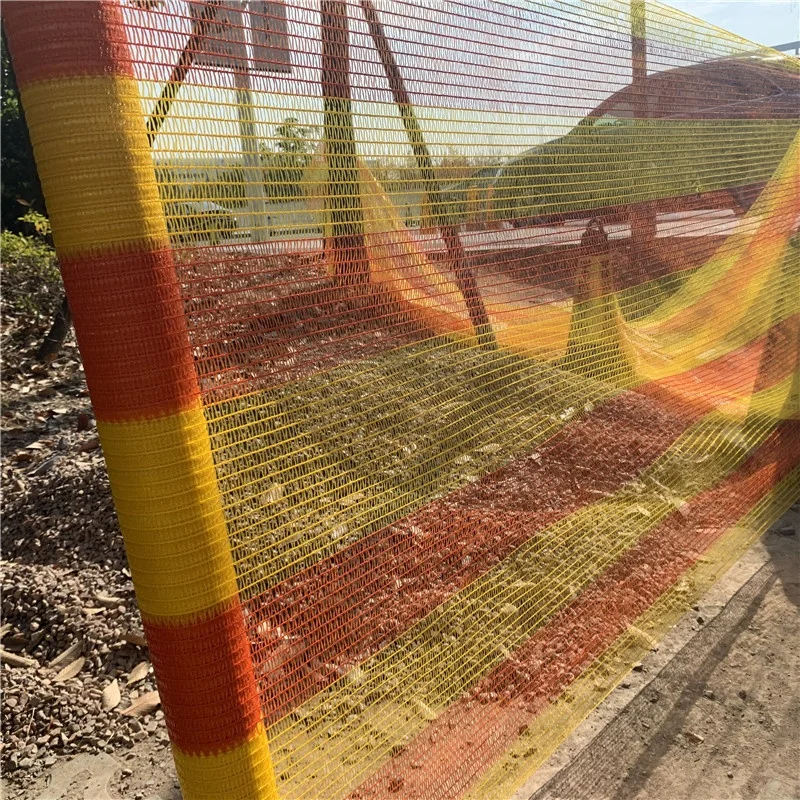 Orange and Yellow Netting - Durable Safety Fencing