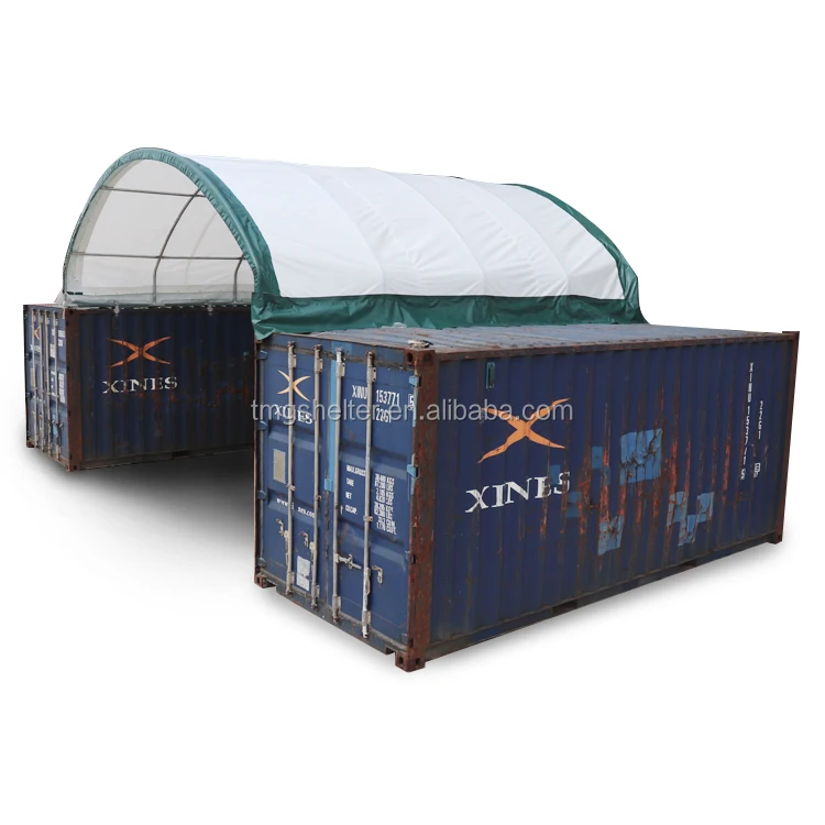 40ft Container Tent Dome Portable Car Garage - Buy Portable Shelters ...
