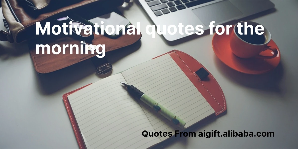 Motivational Quotes for the Morning to Start Strong