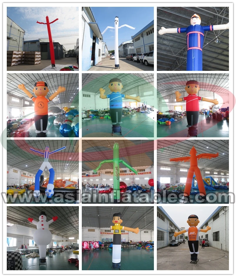 Inflatable Hand Waving Man Blower with LED Light - Certificated ...