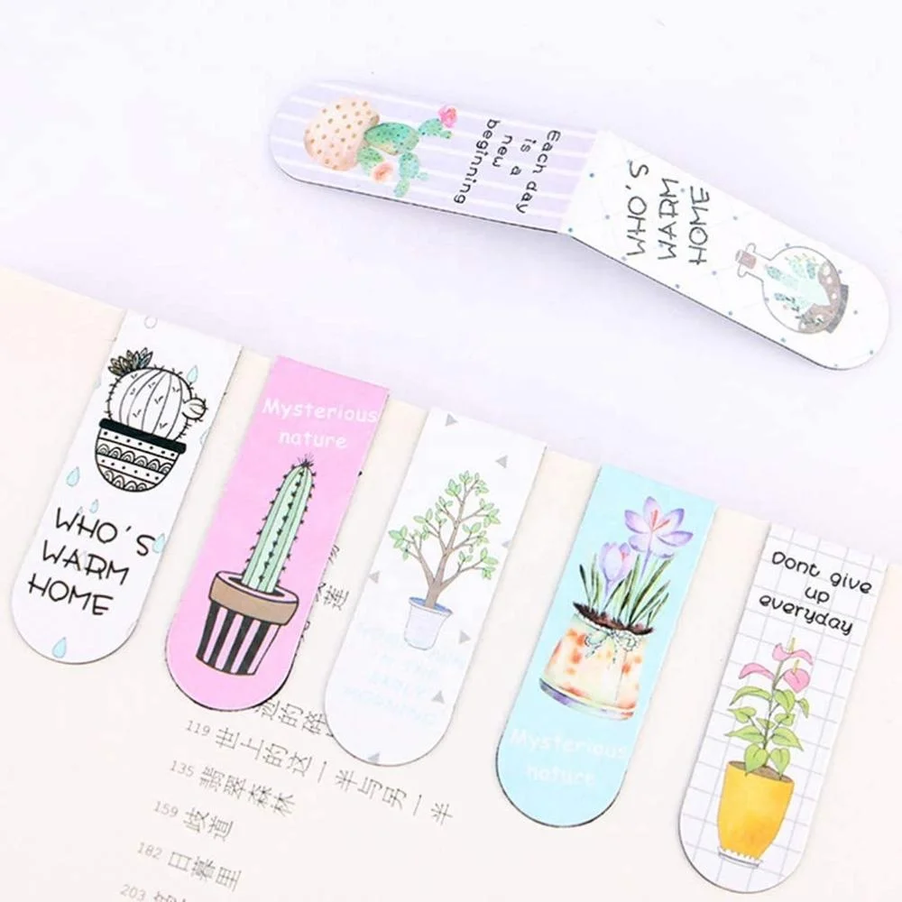 Custom Design Folding Magnetic Bookmark - Office Supplies