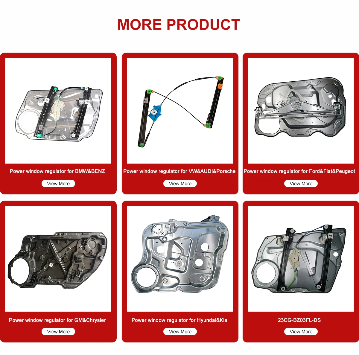 Ruian Success Auto Parts Co., Ltd. - Window Lifter, Window Regulator