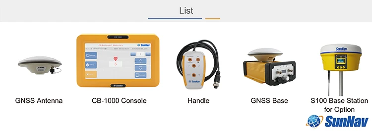 Sunnav GPS GNSS Land Leveler System AG1000 Precision Agriculture