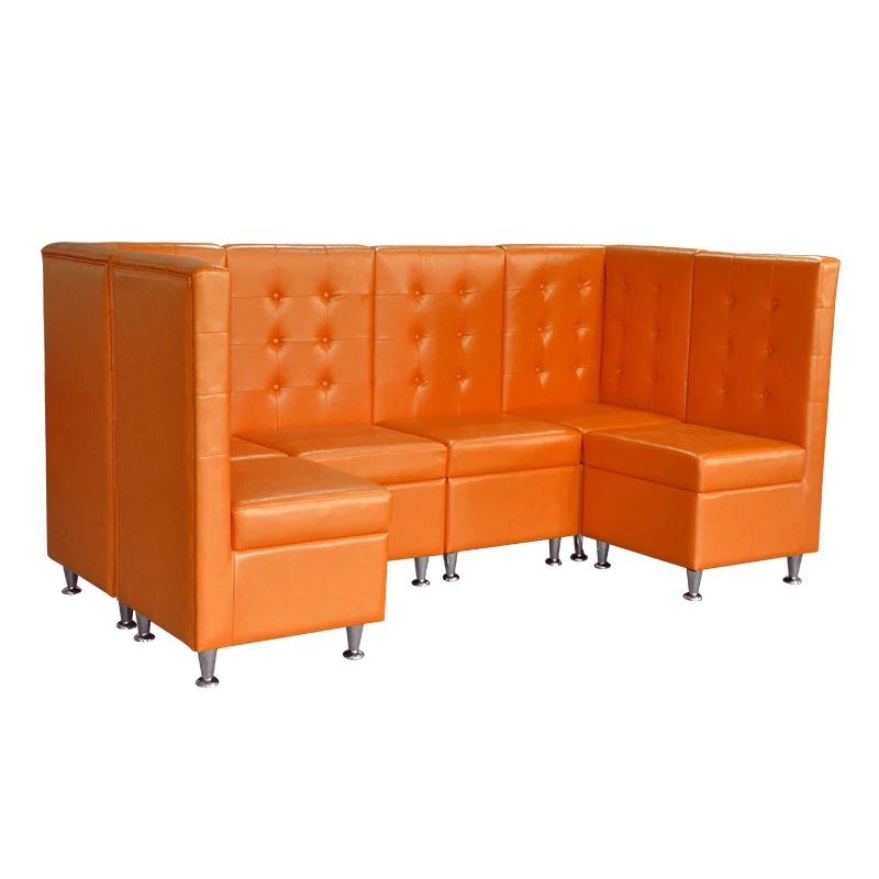 Design Restaurant Booth Sofa Leather Office Sectionals Sofa Set ...