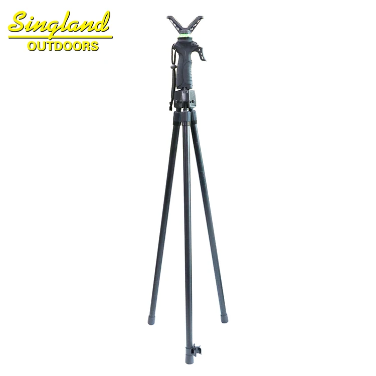 Durable Camo Telescopic Tripod Hunting Stick & Stand OEM