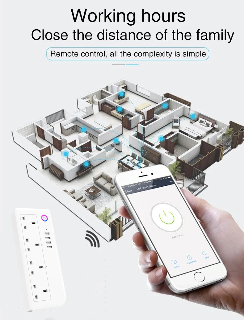 Tuya Wifi Zigbee 3.0 Smart Home Automation System for Alexa