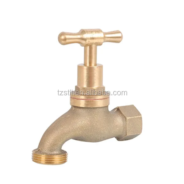 15mm Rough Brass Female Water Tap 20mm Brass Garden Tap - Buy 15mm ...