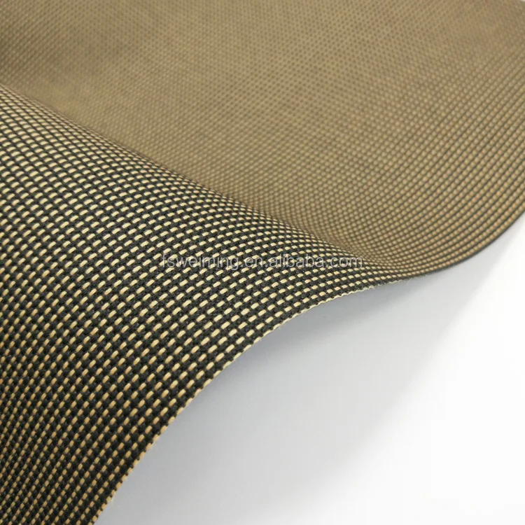 Two Tone Fabric With Pvc Backing - Buy Polyester Fabric With Pvc ...