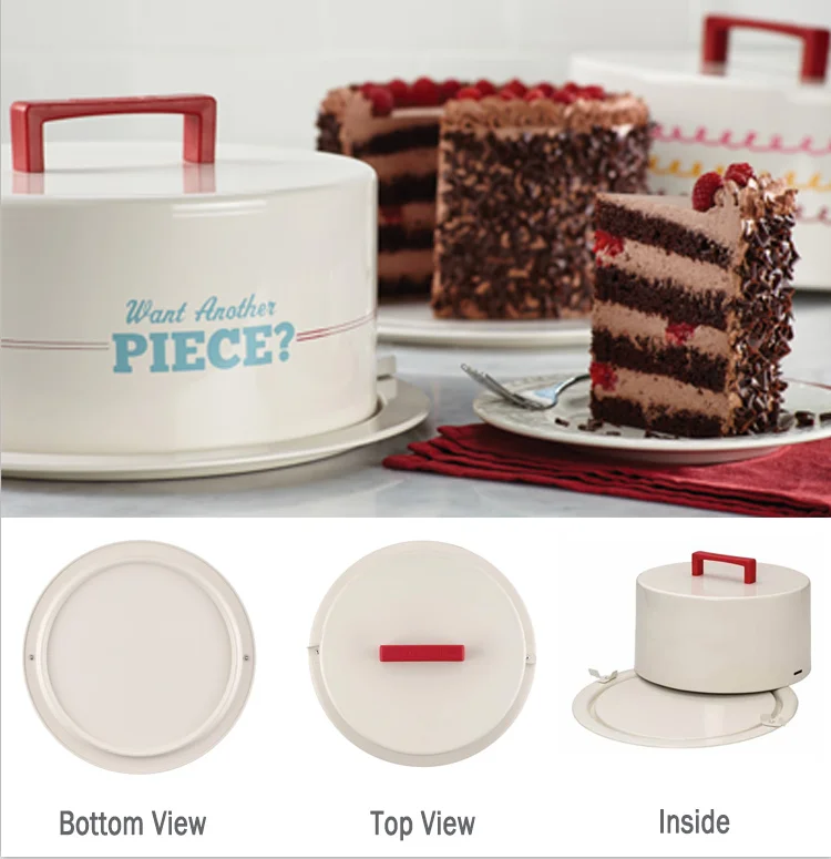 Metal Cake Carrier With Cover For Party - Buy Metal Cake Holder,Cake ...