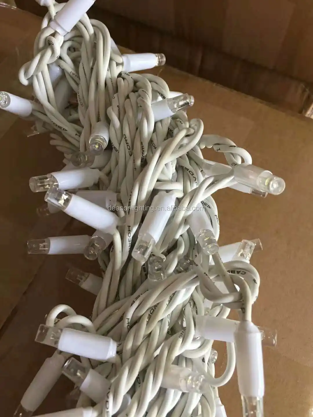 Led Rubber Light String - Buy Rubber Cable String Lights,Led Rubber ...