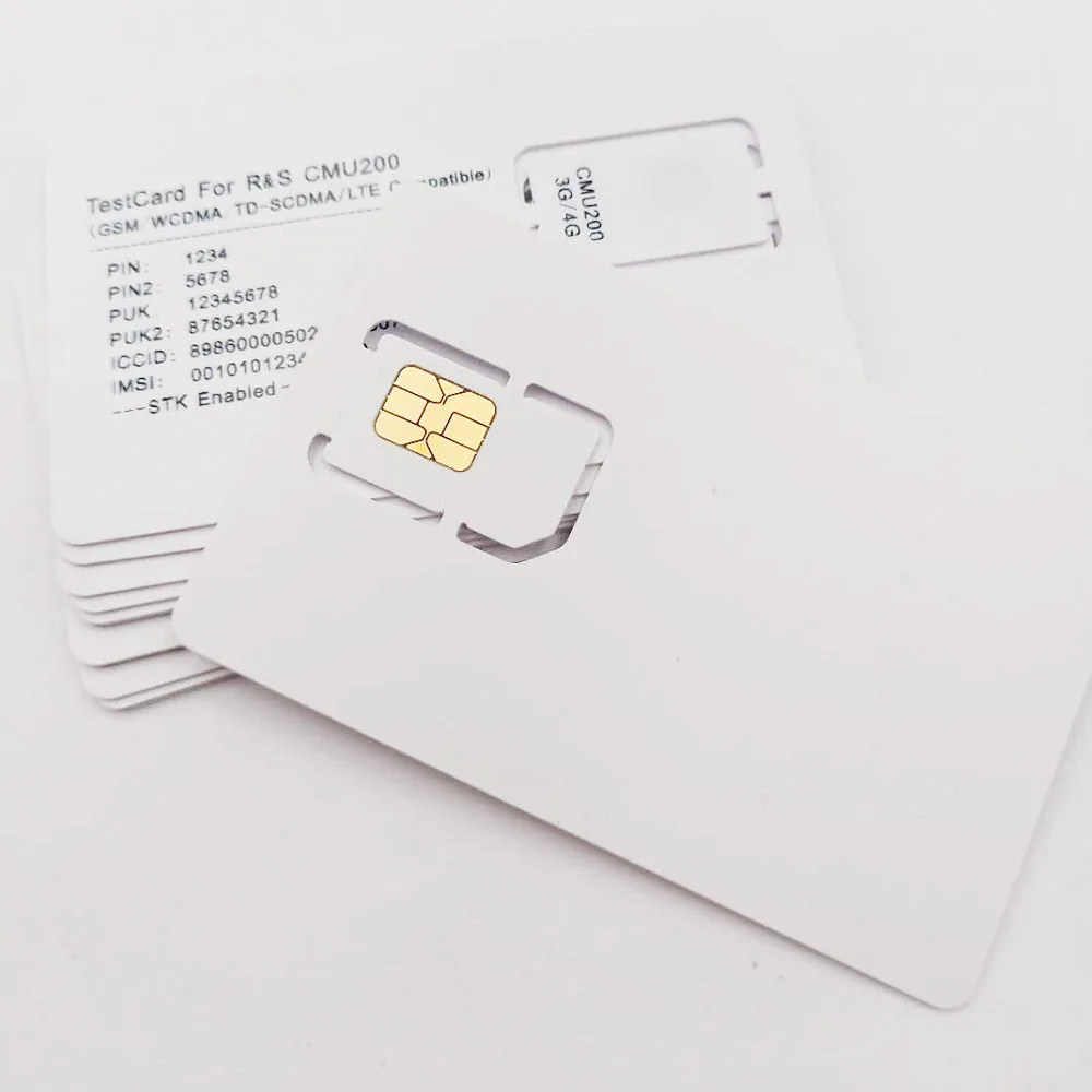 Gsm/wcdma 3g/4g Cmu200 Sim Test Card(2ff/3ff/4ff Slot) - Buy Lte 3g 4g ...