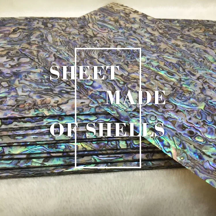 Natural Abalone Shell Sheets - Elegant Mother of Pearl