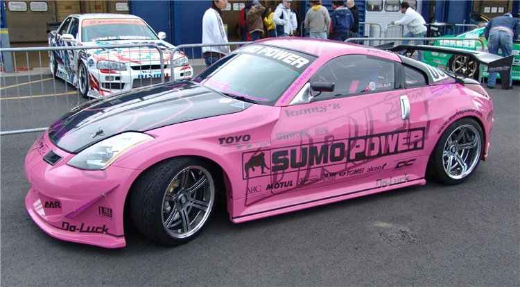 Darwinpro Dlk Style Wide Rear Bumper And Rear Fender Fornissan 350z ...