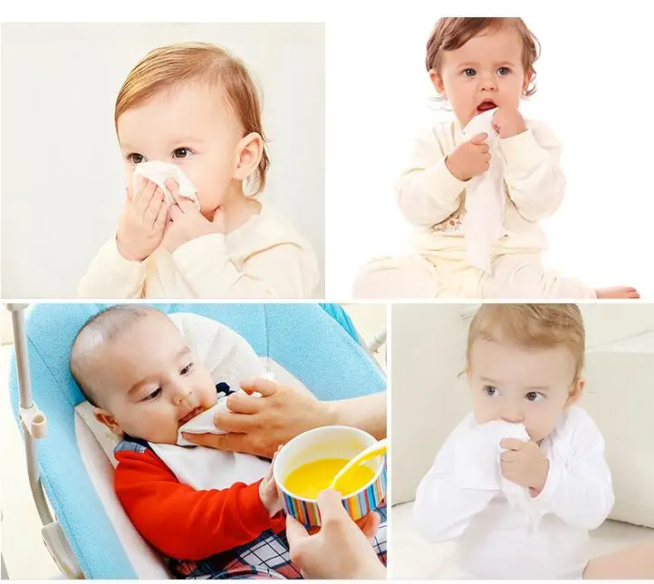 Pure Cotton Double Layer Gauze For Baby Diaper Saliva Towel Baby Gauze ...