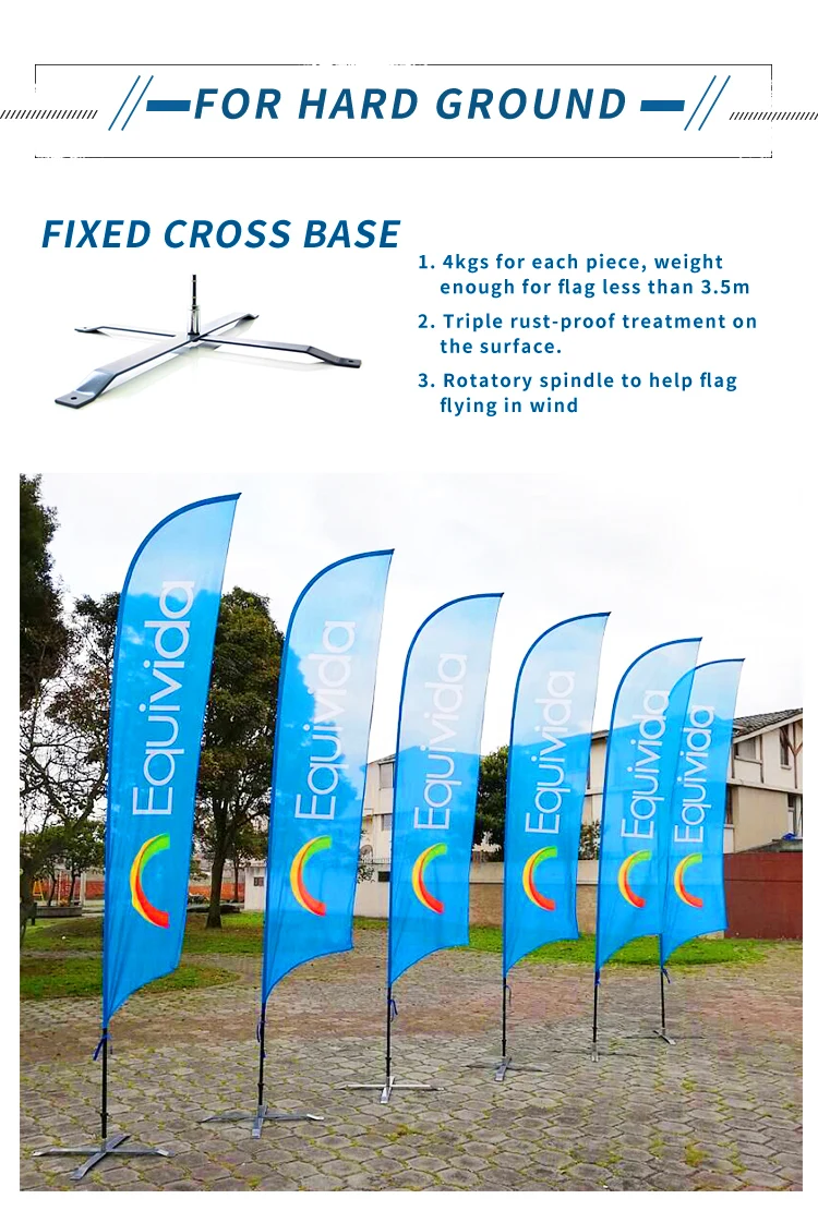 WZRODS Banner Display Stands - Popular PE Water Ballast Base