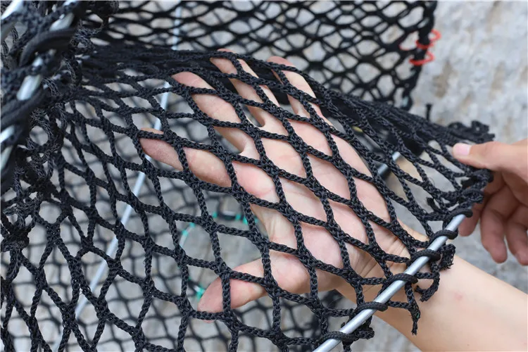 Knotless Folded Fishing Net Cage Spiral Pot Spring Coil Trap Cod Trap ...