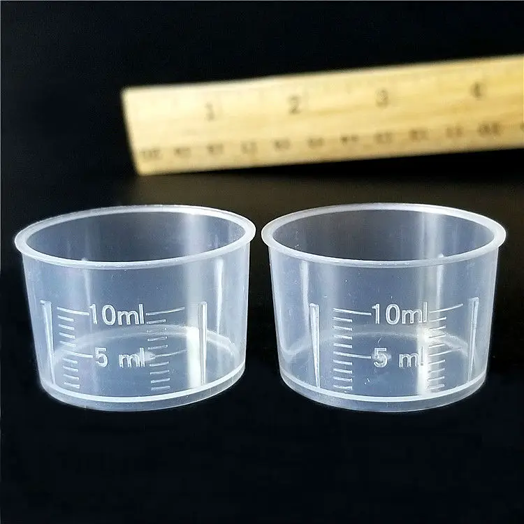 10ml 1/3oz Pp Measuring Cup,Graduate Plastic Oral Solution Cup,Oral ...