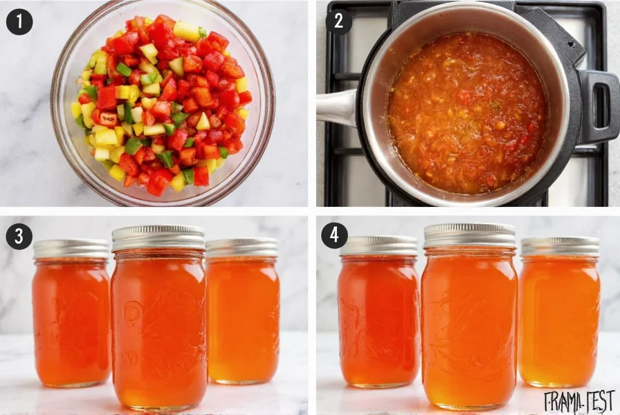 Pepper Jelly Canning: Safe Recipe with Processing Times