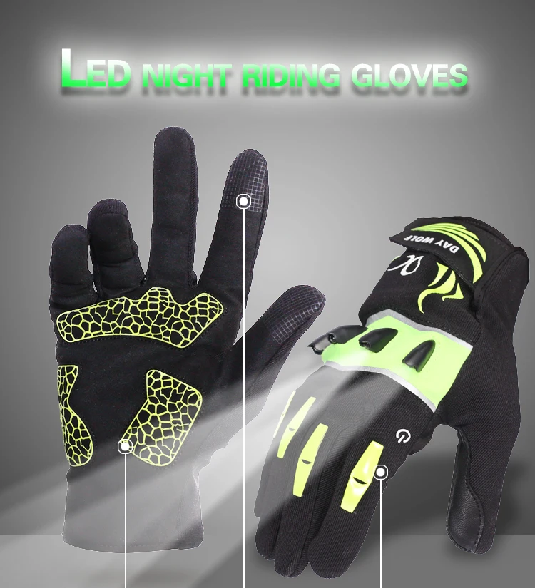 Driving Bike Riding Gloves Motorcycle Bicycle Full Finger Touch Screen ...