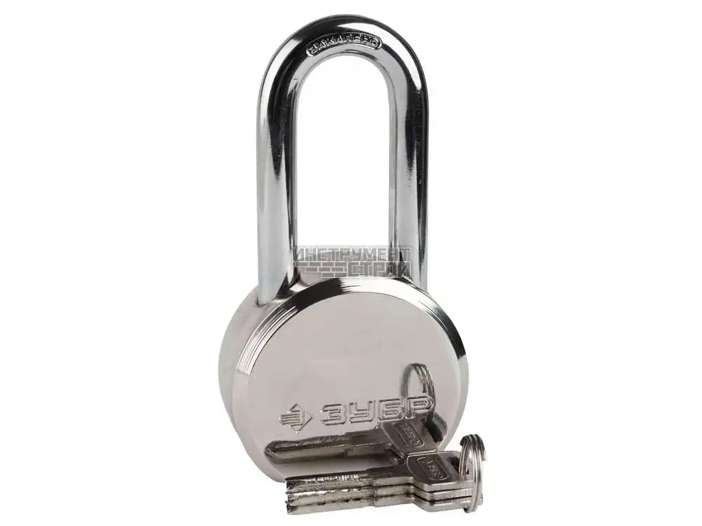 Round Steel Padlock Stainless Steel Padlock Long Beam - Buy Padlock ...