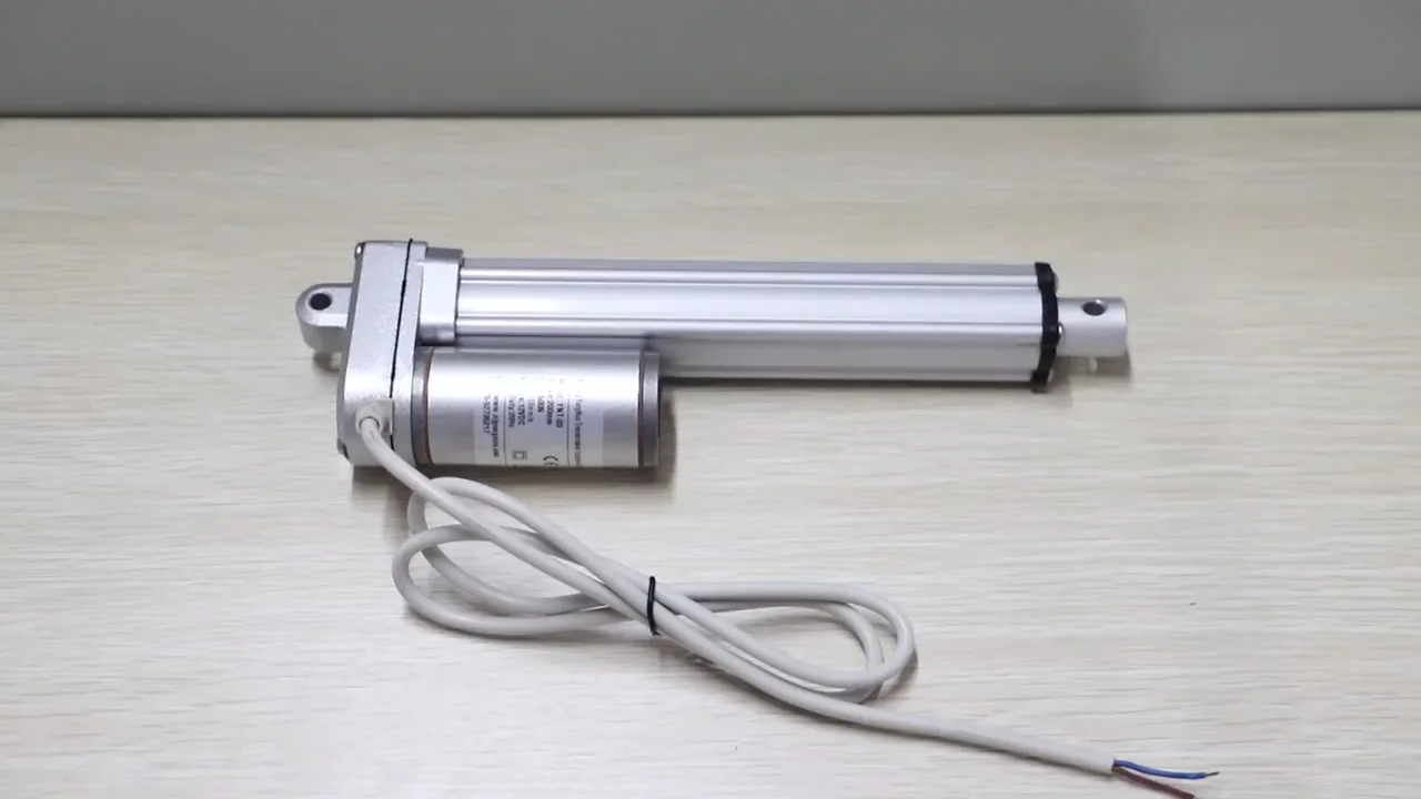 Built-in Limit Switch 12v 24v Dc Motor Micro Linear Actuator Electrical ...