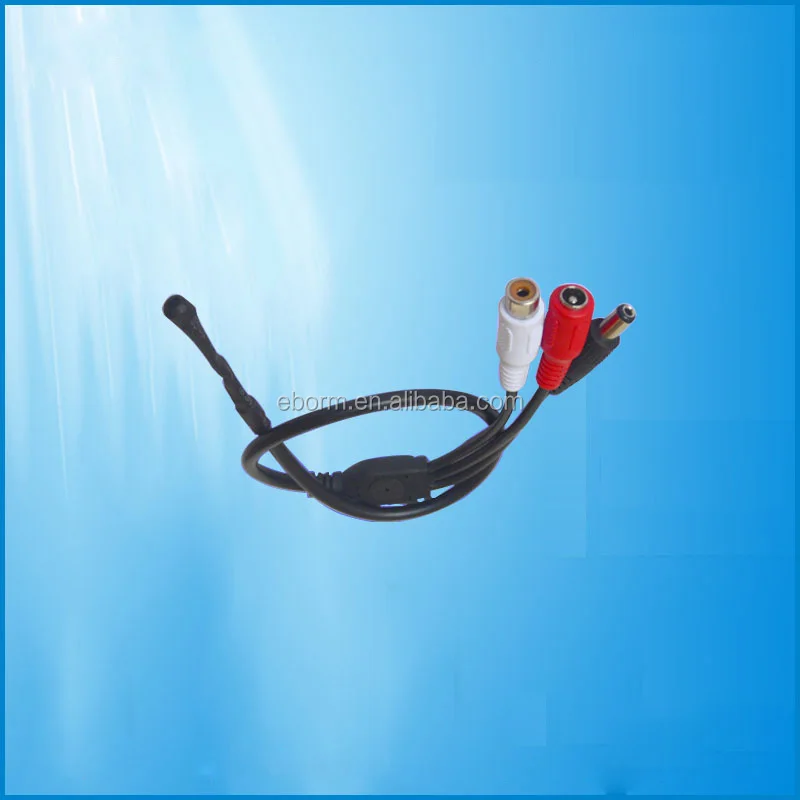 Concealed With Interface Cctv Audio Pure Sound Monitor Microphone For ...