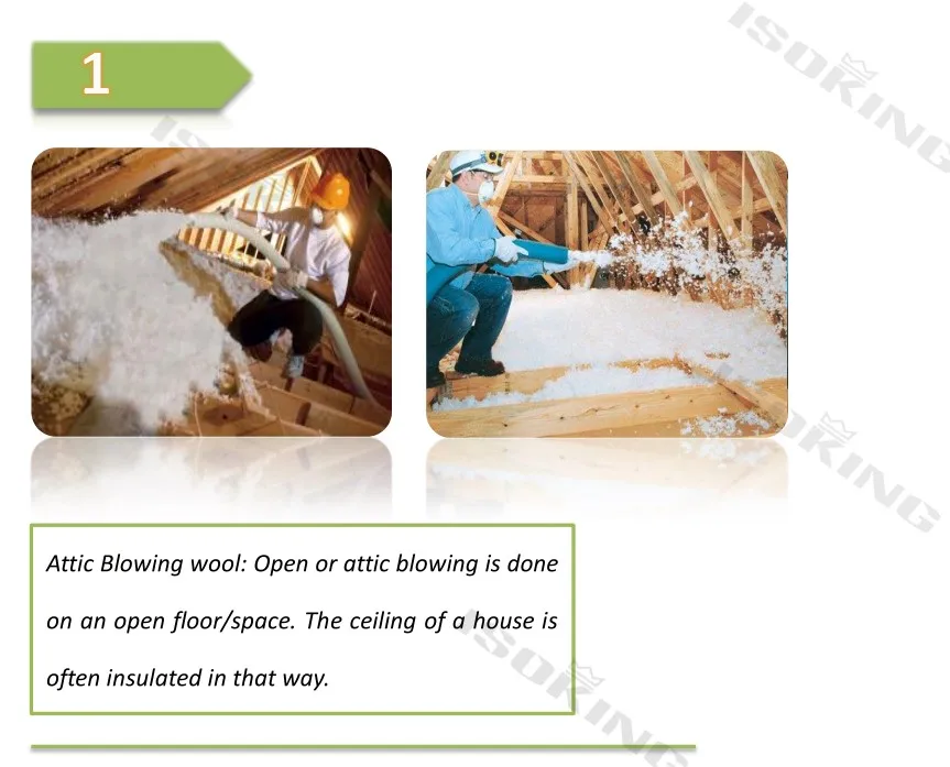 Blowing Fiber Glass And Blowing Rock Mineral Wool - Buy Blow Fiberglass ...