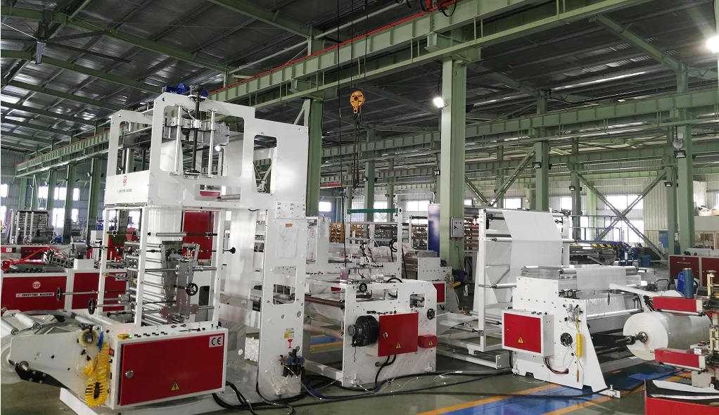 Cw-1600fd+st+gs Zhejiang Bagging Machines For Sale Folding&hot Slitting ...