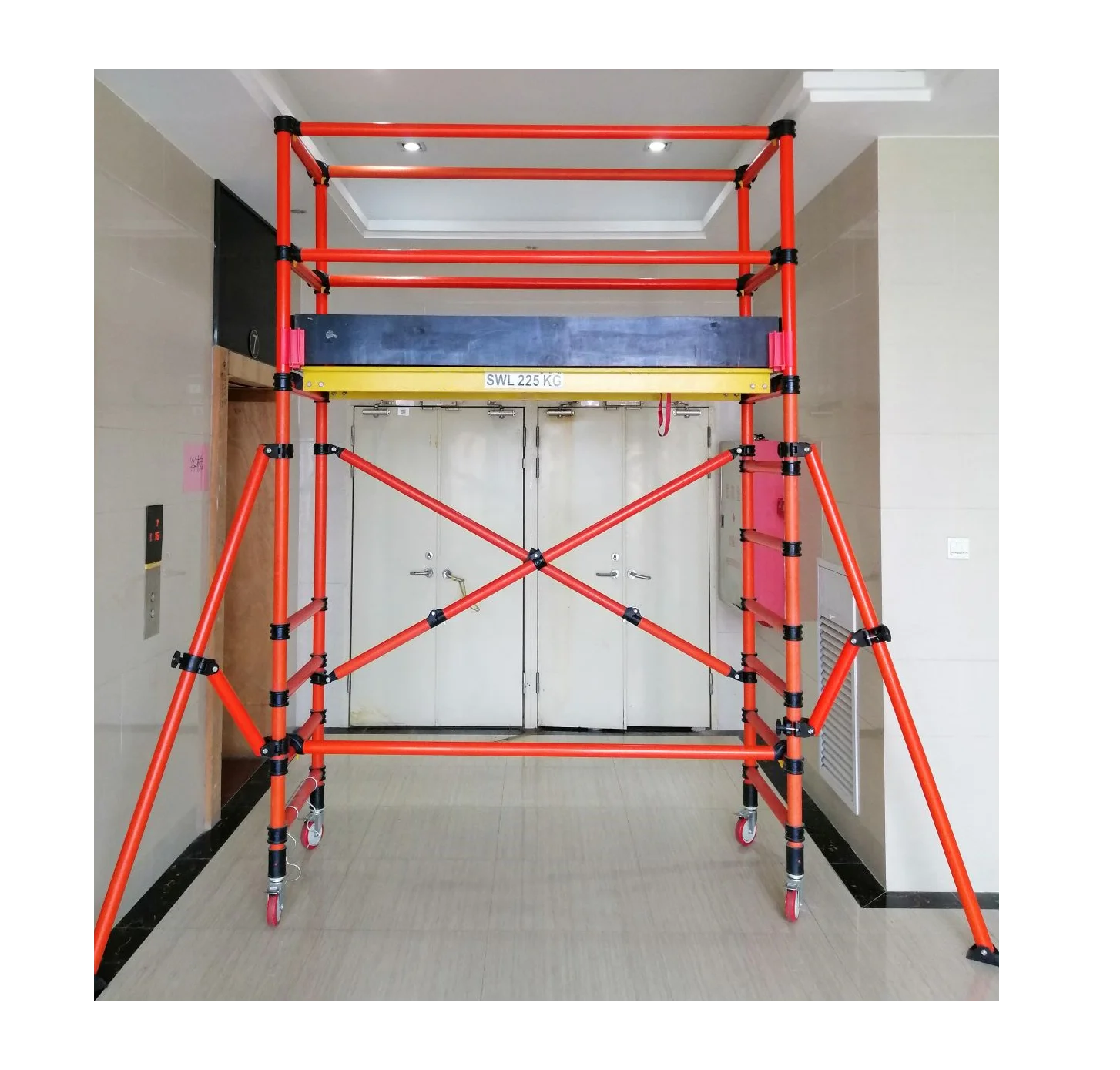 2m Platform Height Australian Standard Insulated Scaffold Fiberglass ...