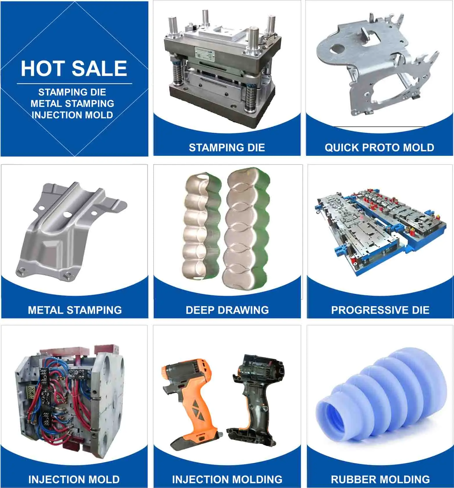 15 Years in Metal Progressive Drawing Mold, Blanking Sheet Forming ...