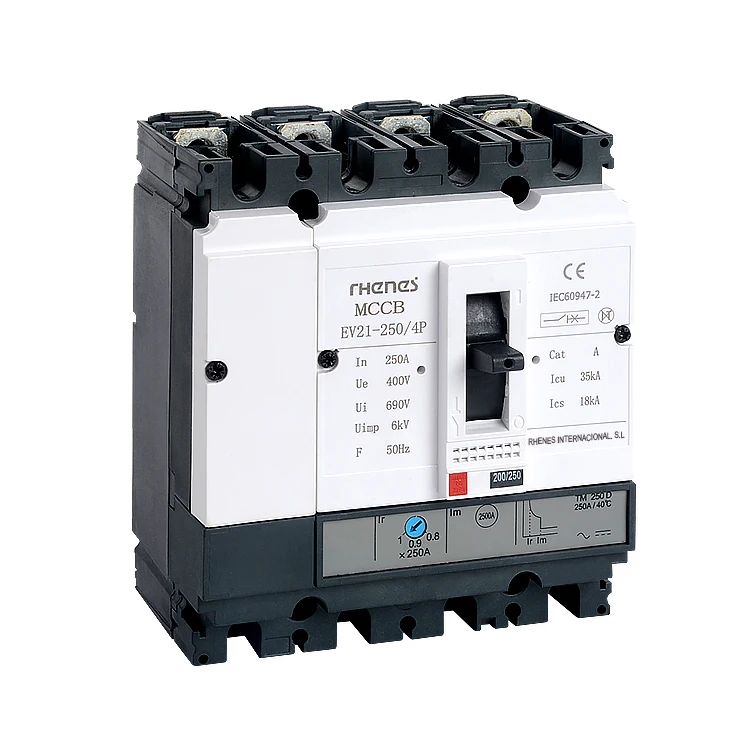 Good Price Electrical 3 Pole 4 Pole 250 Amp Mccb Circuit Breaker - Buy ...