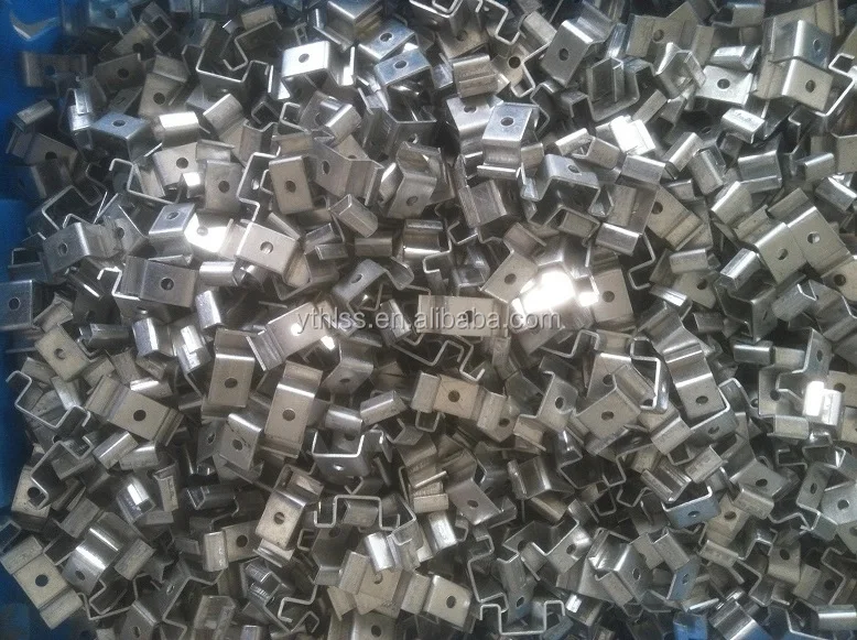 Galvanized Grating Fixing Clamps - Durable Steel Clips
