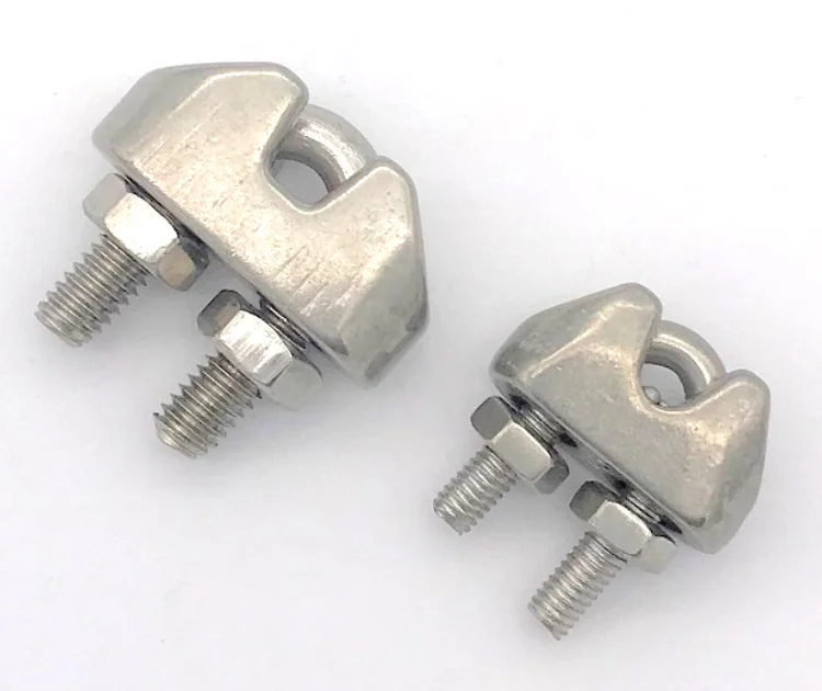 Galvanized Adjustable Rigging Hardware Wire Rope Clamp Din741 Lifting ...